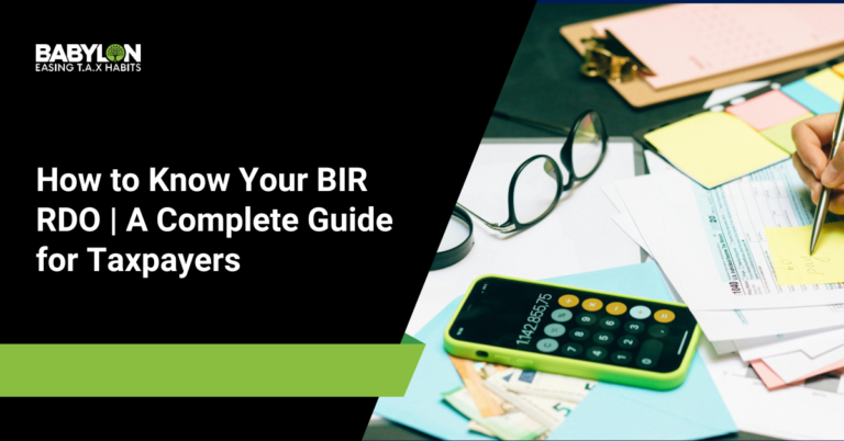How to Know Your BIR RDO: A Complete Guide for Taxpayers | Babylon2k