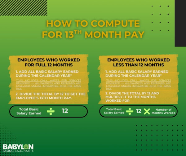 Understanding Your 13th Month Pay - Babylon2k